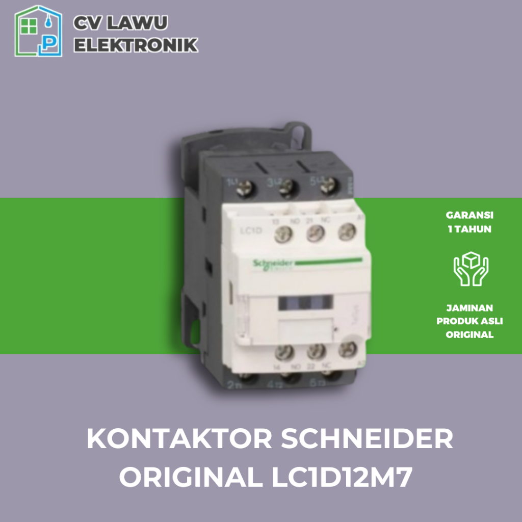 Schneider Contactor 3 Phase 12A (M7) AC 220V LC1D12M7 | Shopee Malaysia