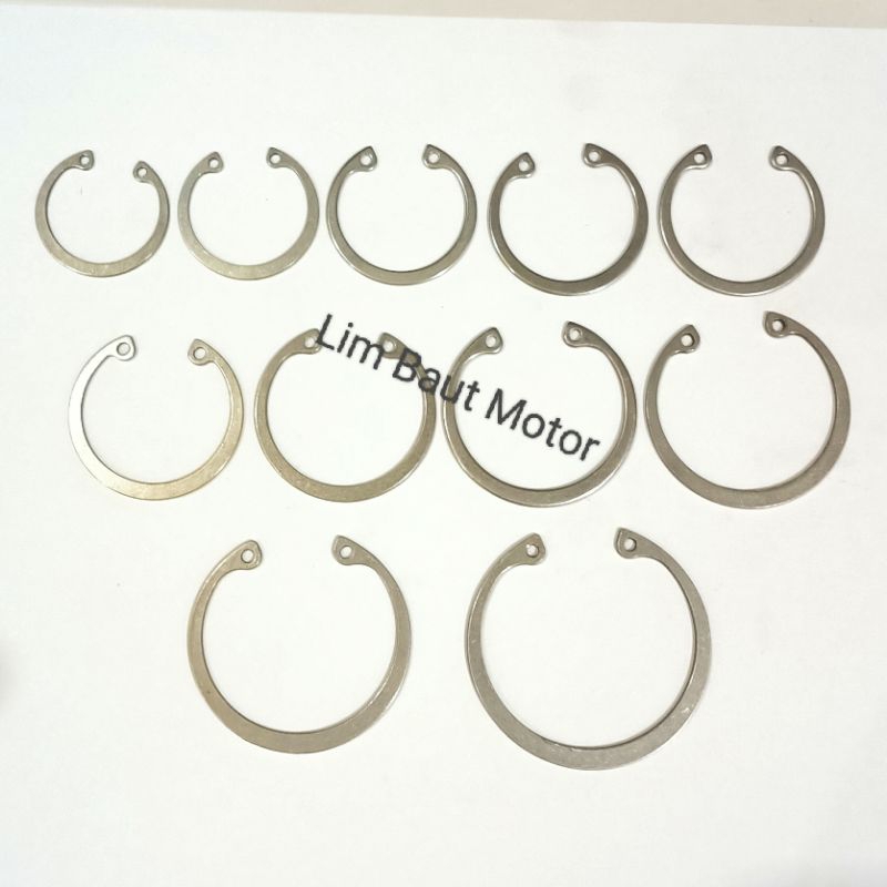 Snap ring type H Stainless / Internal circlip Stainless (per piece ...