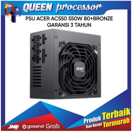 Acer Ac550 550W 80 Plus Bronze Full Modular | Shopee Malaysia