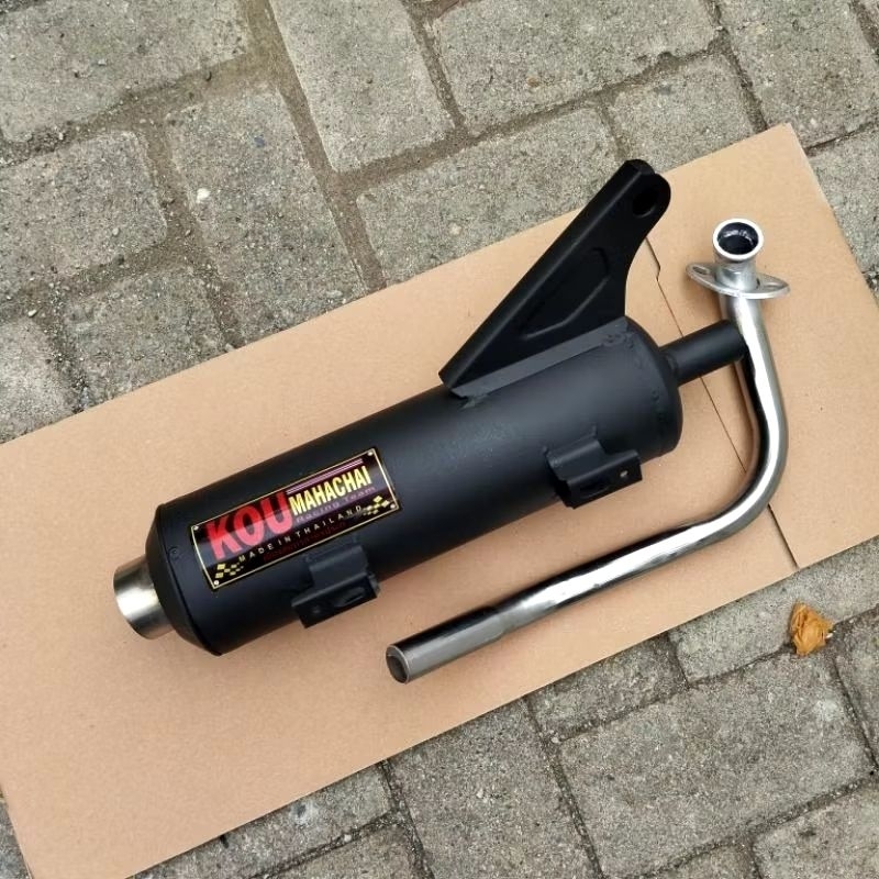 Kou Mahachai Open Pipe 28mm Exhaust muffler Mio sporty Mio i 125/Mio M3 ...