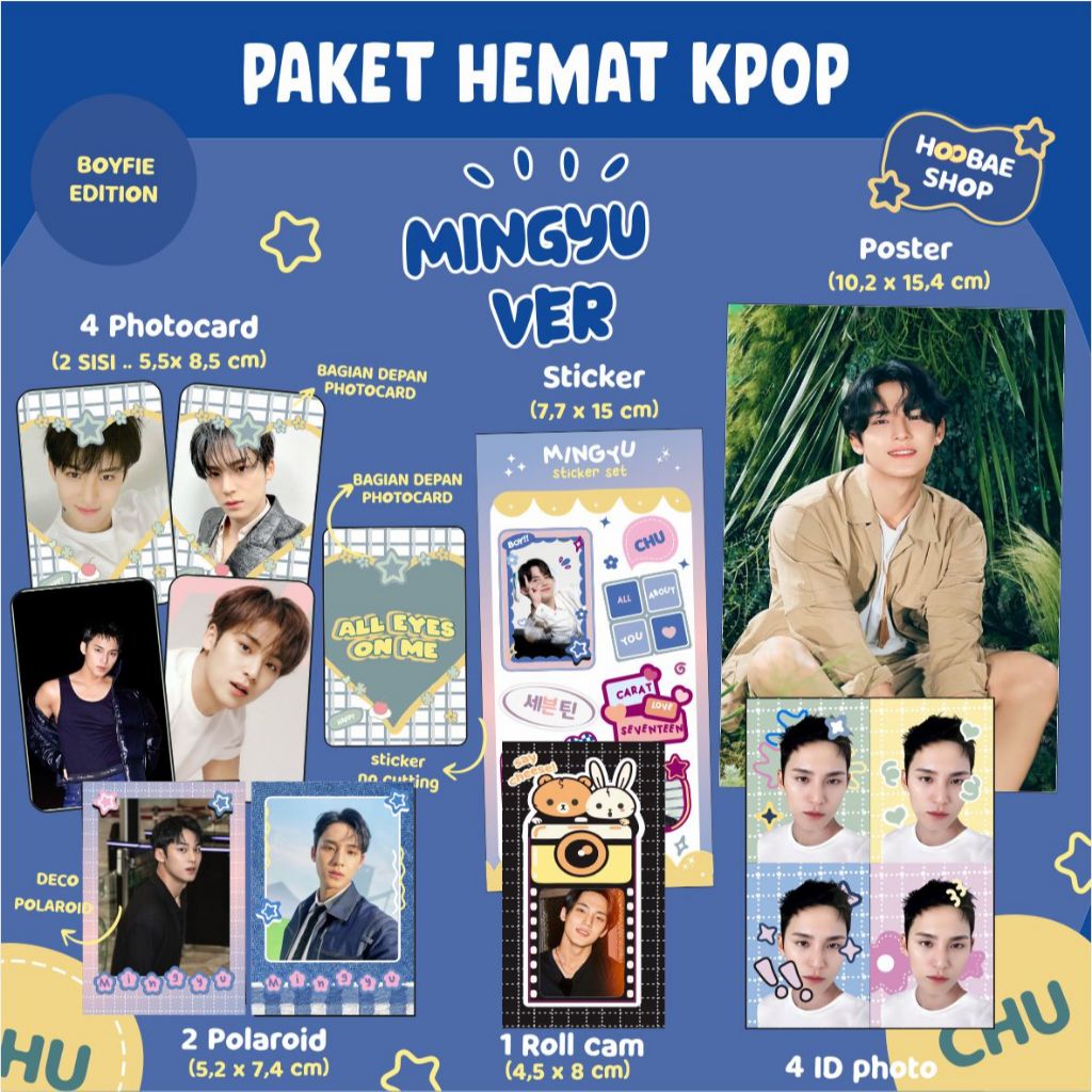 (PACKING BOX) FANKIT SEVENTEEN - BOYFIE EDITION II SEVENTEEN I HAMPERS ...