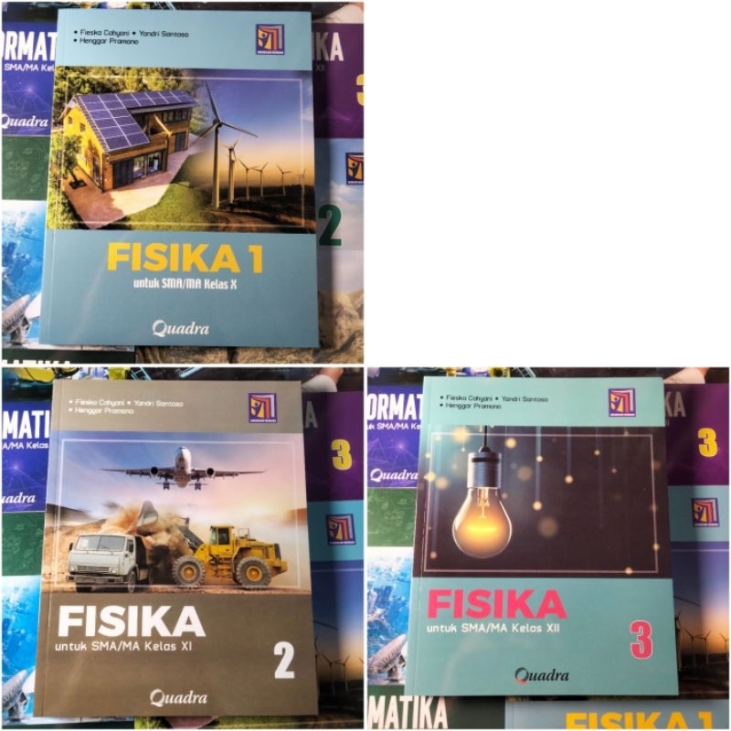 Quadra High School Physics Package Book Class 10-12 Independent Curriculum | Shopee Malaysia