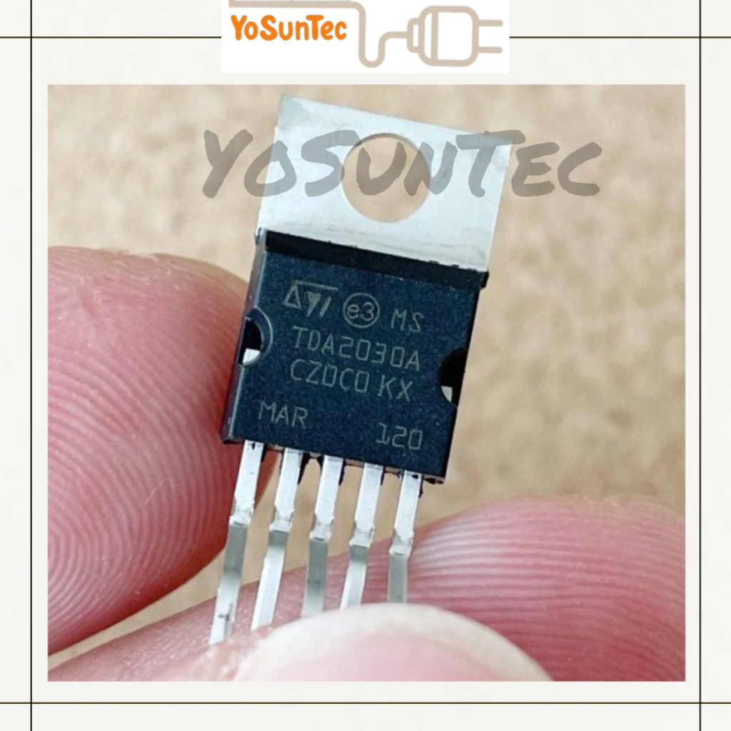 TDA 2030A II / TDA2030 A / TDA 2030 A IC / IC 2030 TDA Audio Amplifier ...