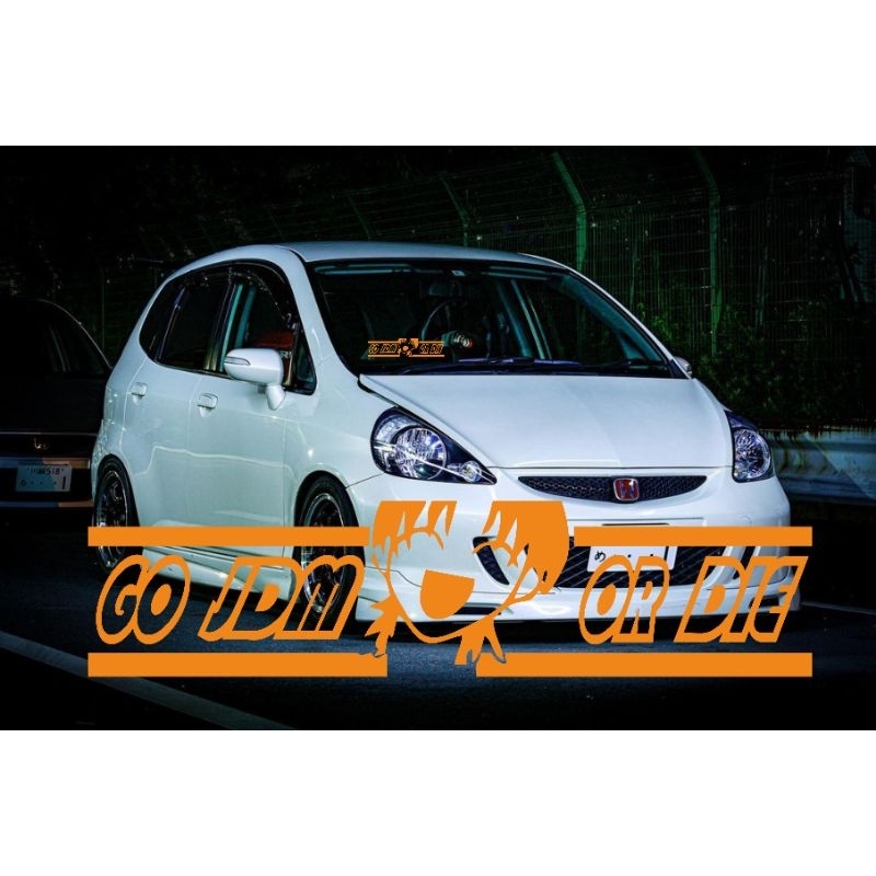 Car STICKER GO JDM OR DIE STICKER | Shopee Malaysia