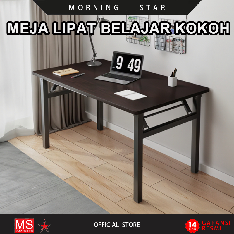 KAYU MDF Wooden Folding Table / Office Folding Table / Study Folding ...