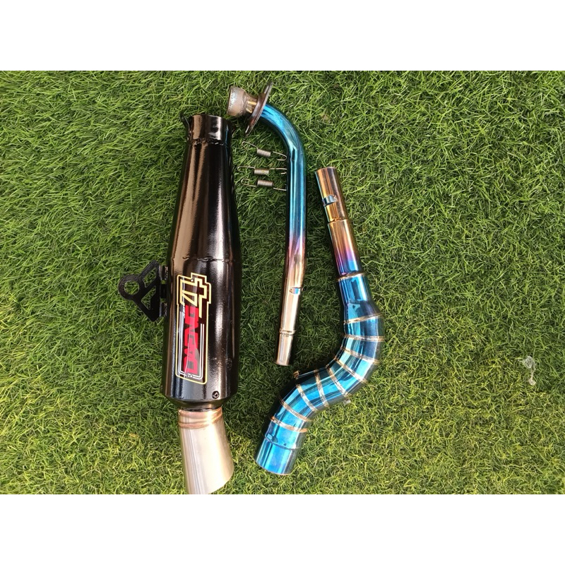 Daeng sai4 Pipe canister conical open specs exhaust Pipe for Wave 125 ...