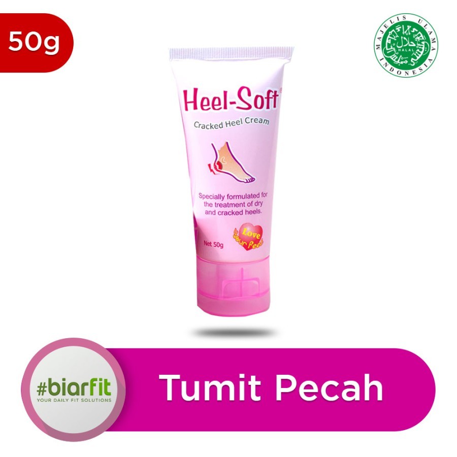Heel-soft Cream 50g (care for dry, rough and cracked heels) | Shopee ...