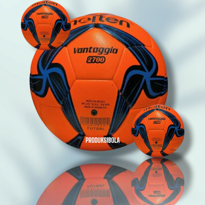 Original OFFICIAL AFC MOLTEN 2700 FUTSAL BALL 100% FREE NET AND VALVE ...