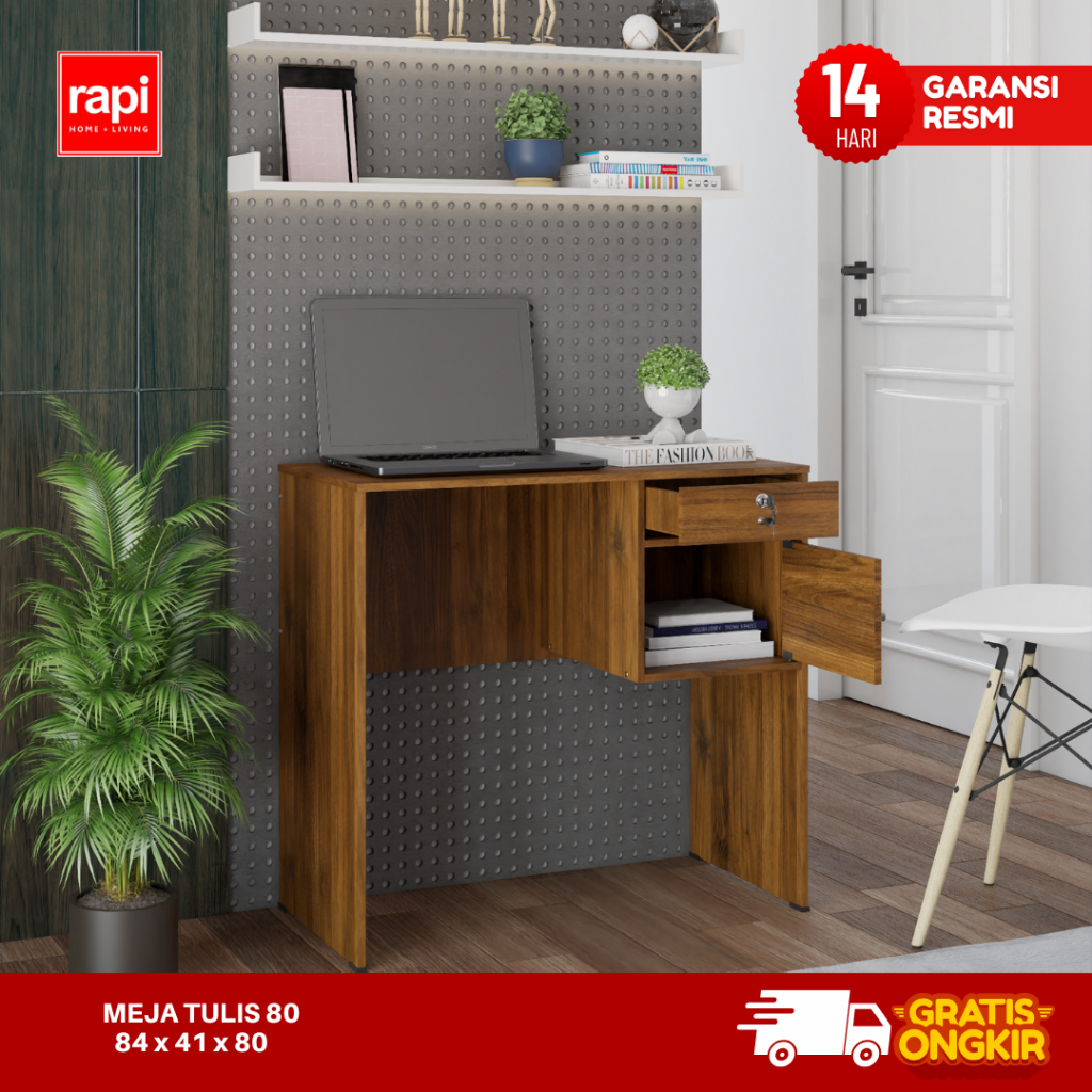Neat Writing Desk Office Desk Work Desk - WRITING DESK 80 | Shopee Malaysia