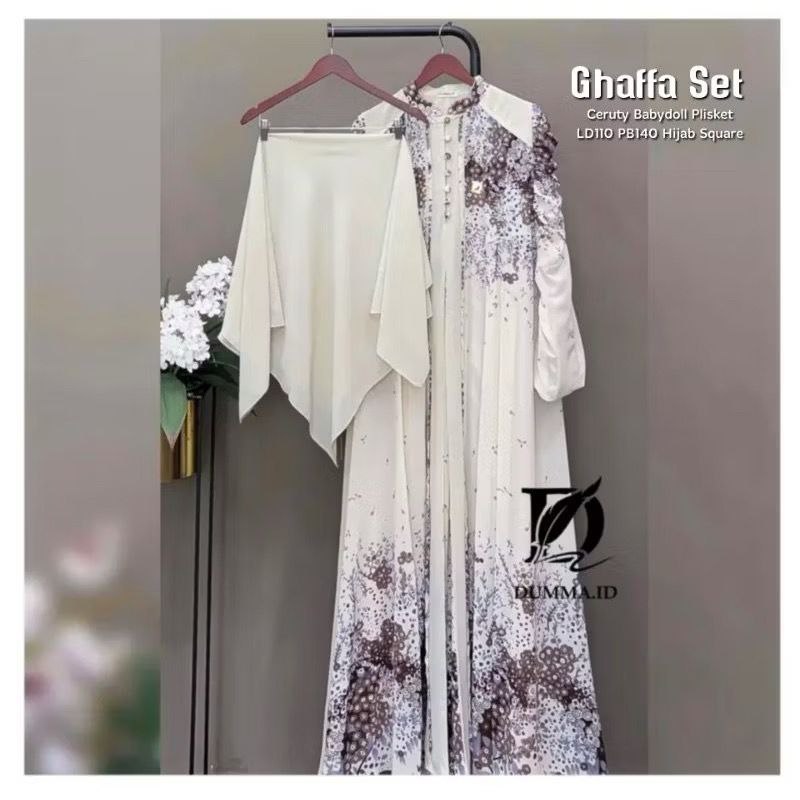Ghaffa TODAY MUSLIMAH HIJAB SET (MADANI LABEL) | Shopee Malaysia