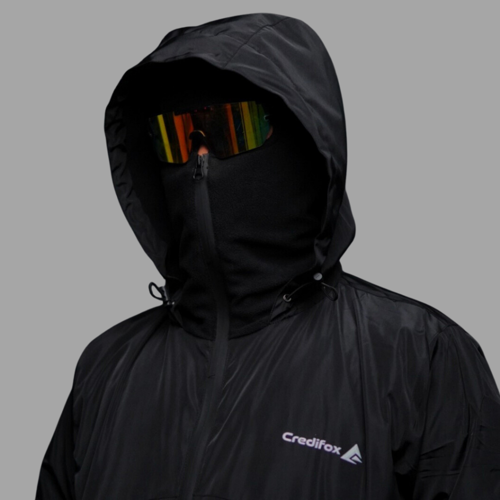 CREDIFOX ALTAVA Series Gorpcore Balaclava Mountain Jacket - Waterproof ...