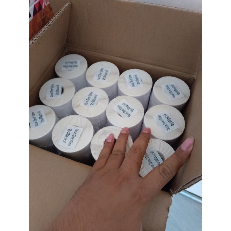 Dus 24, Thermal LABEL Sticker 78x100 mm 300pcs WATERPROOF Thermal ...