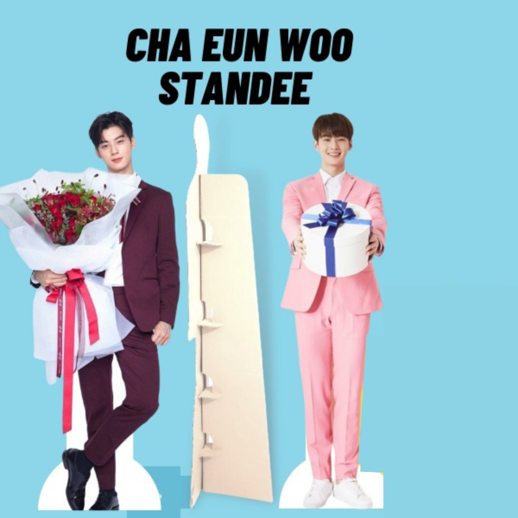 Standee CHA EUN WOO REAL SIZE / STANDEE KPOP / YOURSTANDEE | Shopee ...