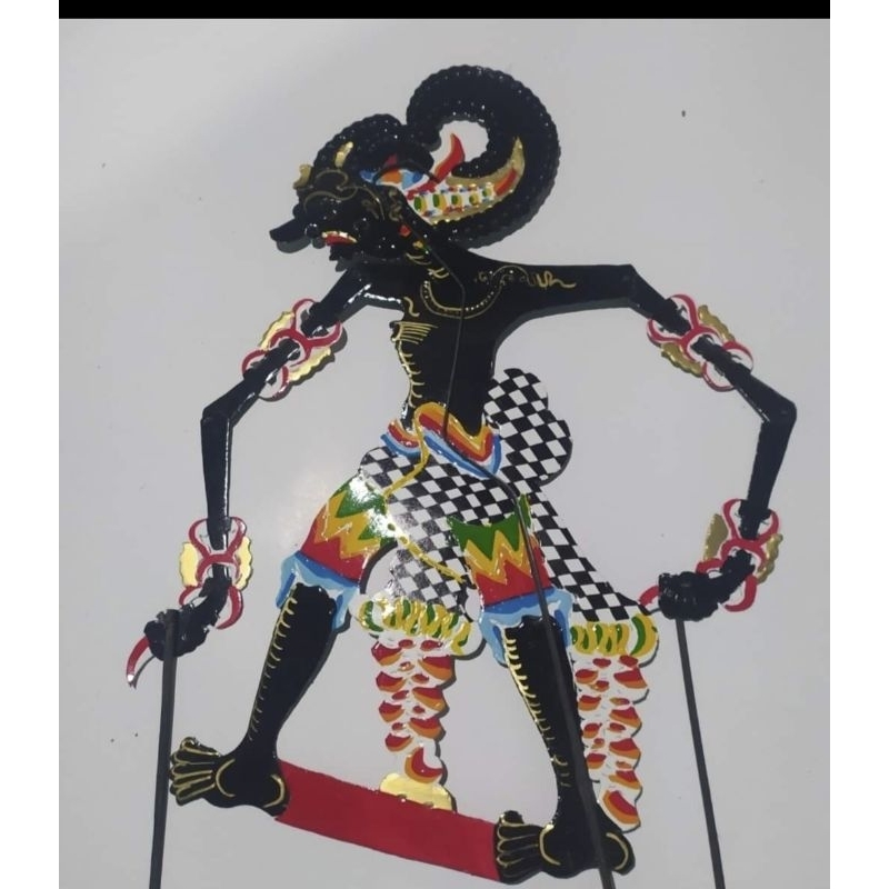 HITAM Black Bima paper puppet werkudara 60 cm | Shopee Malaysia
