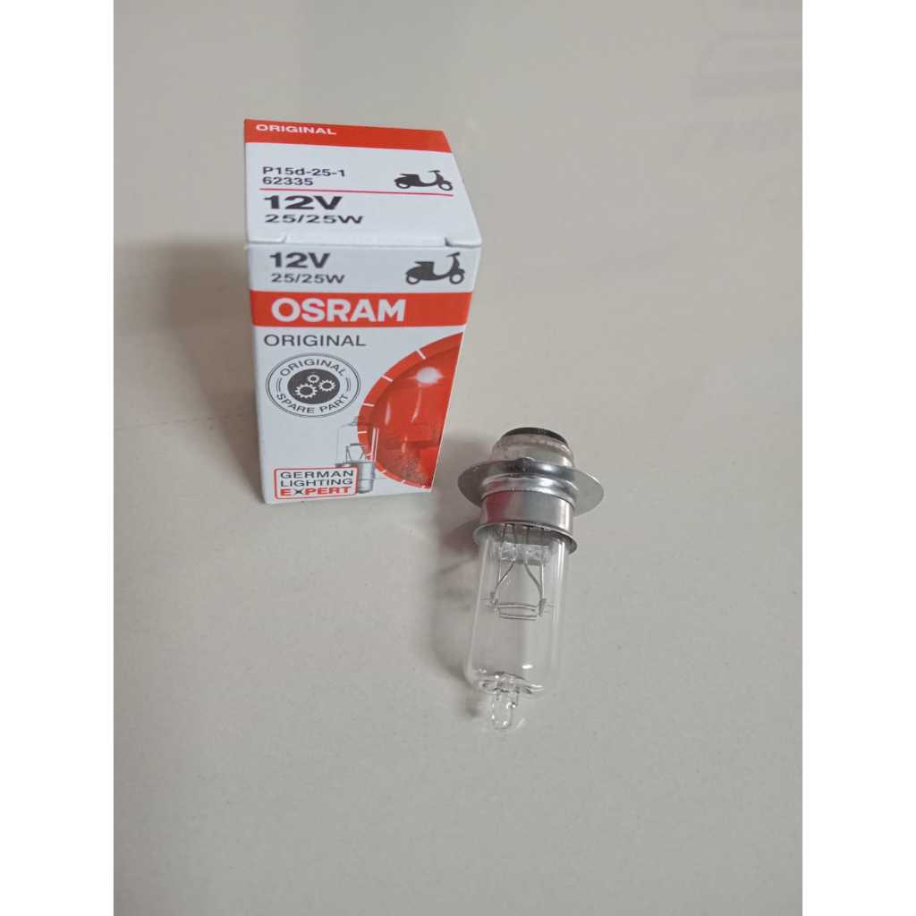 Osram 12V Universal Halogen Headlight Bulbs for Mopeds & Matic Grand ...