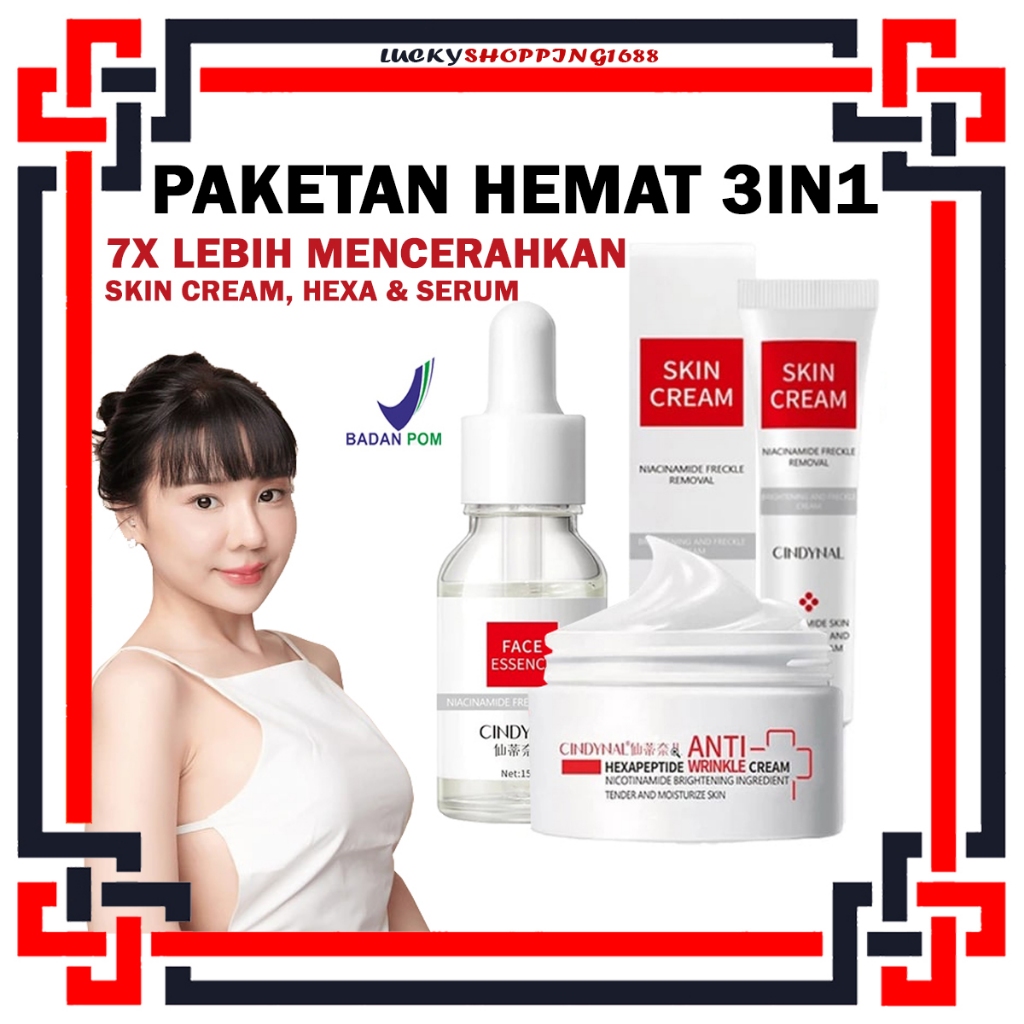 HITAM Ls [ PACKAGE ] Cindynal Serum Freckle Removal Dark Spot ...