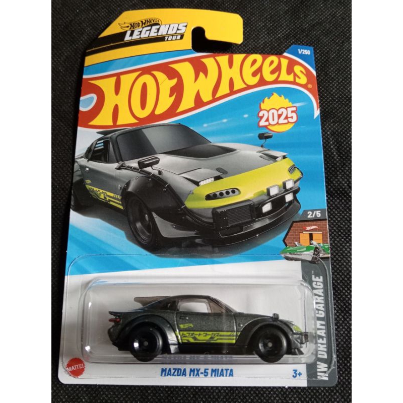 HOT WHEELS MAZDA MX-5 MIATA LEGEND TOUR 2025 Diecast Car Model | Shopee ...