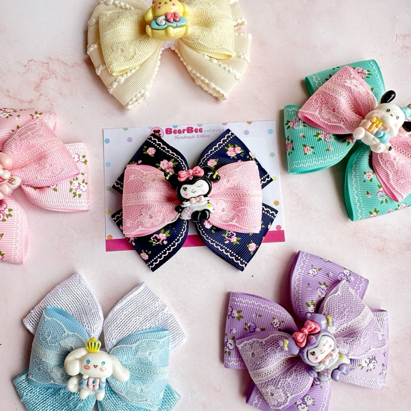 Sanrio Bow - children's hair clips sanrio, hello kitty, cinnamoroll ...