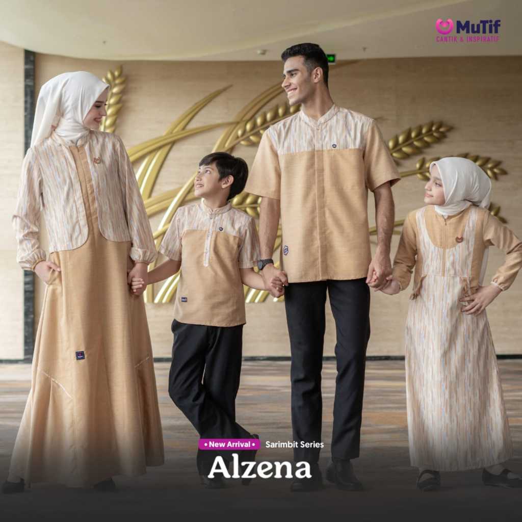 (READY)SARIMBIT Mutif FAMILY 2025 ALZENA MISTED YELLOW | Shopee Malaysia