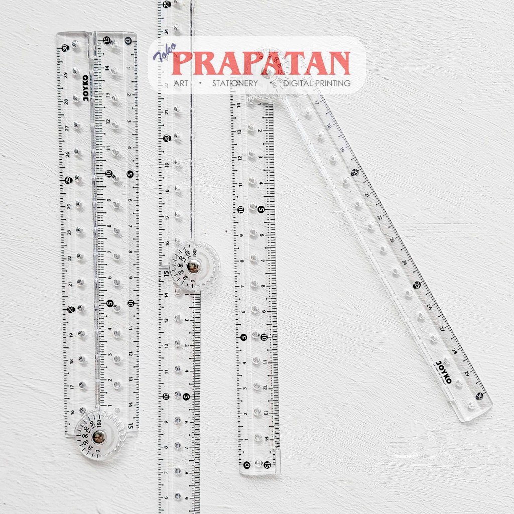 Joyko Folding Ruler 30cm RL-FL5 | Foldable Ruler | Shopee Malaysia