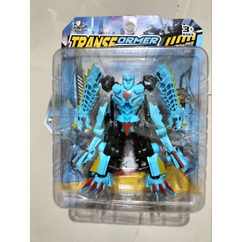 Dino 3 head robot toy / Flying dragon / Great T-Rex transform ...