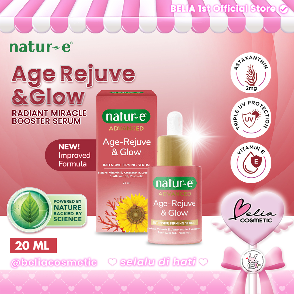 BELIA NATUR-E Advance Age-Rejuve & Glow Intensive Firming Serum 20ml | Shopee Malaysia