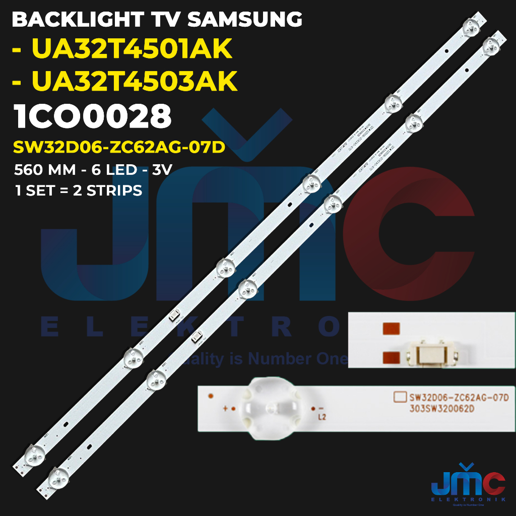 Samsung 32 Inch TV Backlight UA32T4503AK UA32T4501AK UA32T4503 ...
