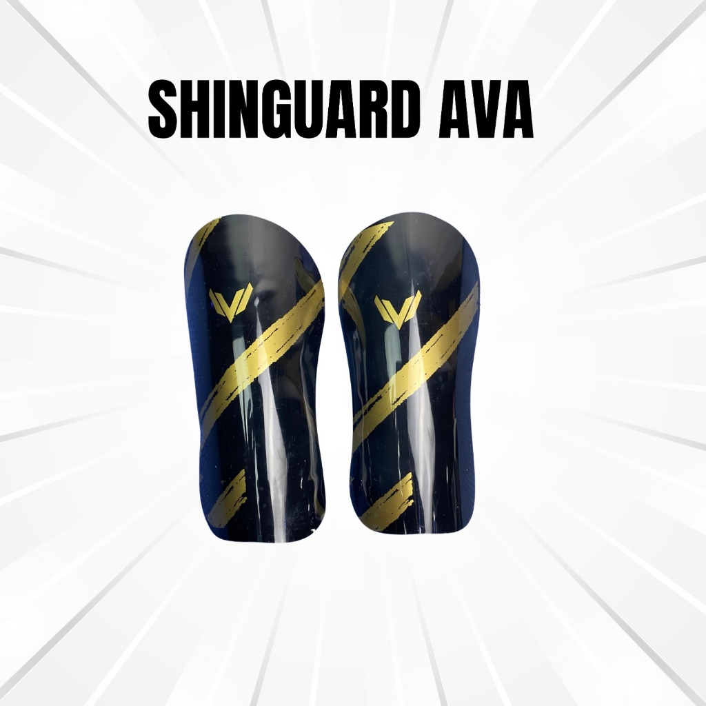 HITAM Dekker Shin Guard AVA Deker Lakop Shin protector Futsal Football ...