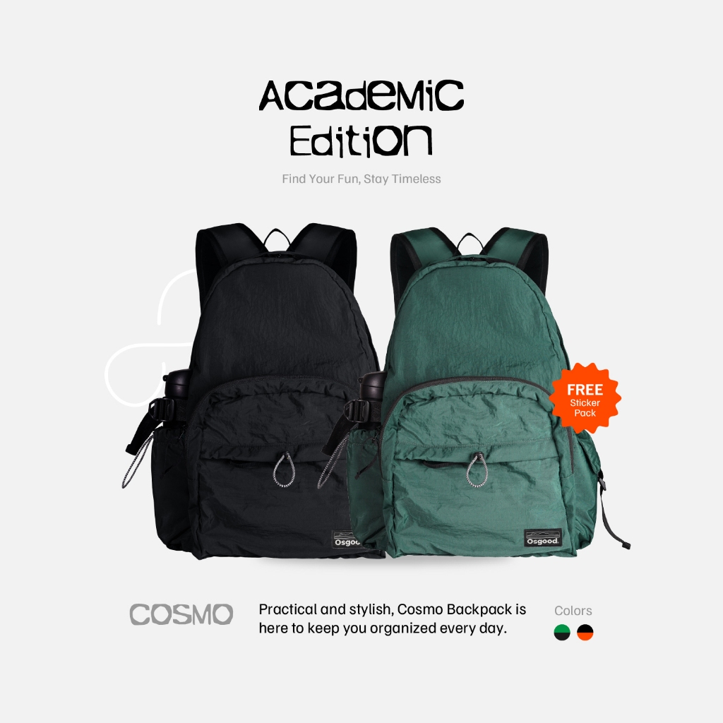 Osgood - Cosmo Backpack Series | Shopee Malaysia