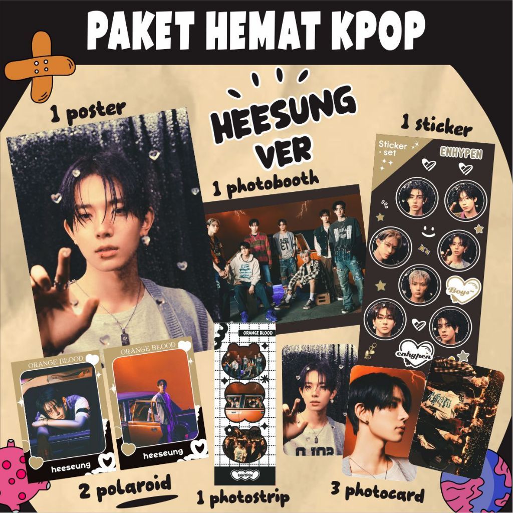 Enhypen SAVING PACKAGE - KSANA VER II ENHYPEN FANKIT | Shopee Malaysia