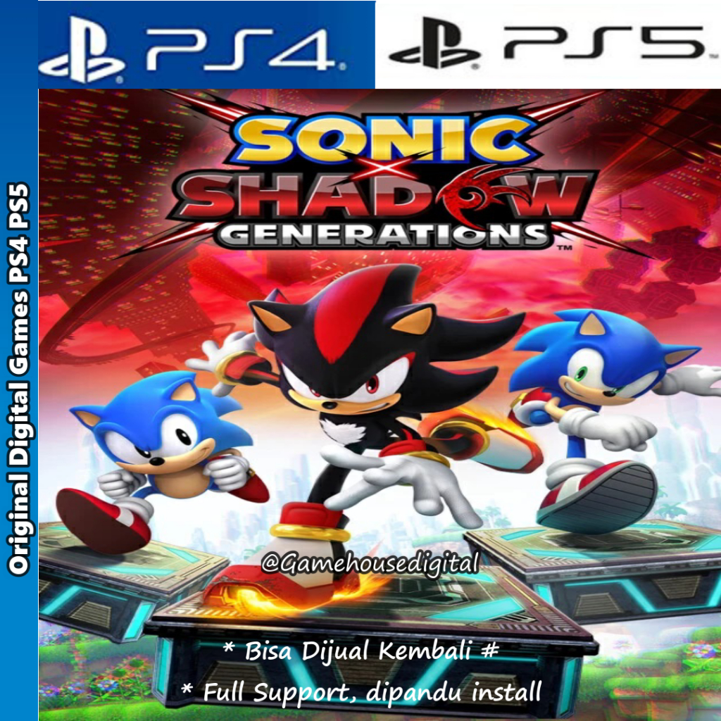Sonic X Shadow Generations PS4 PS5 | Shopee Malaysia