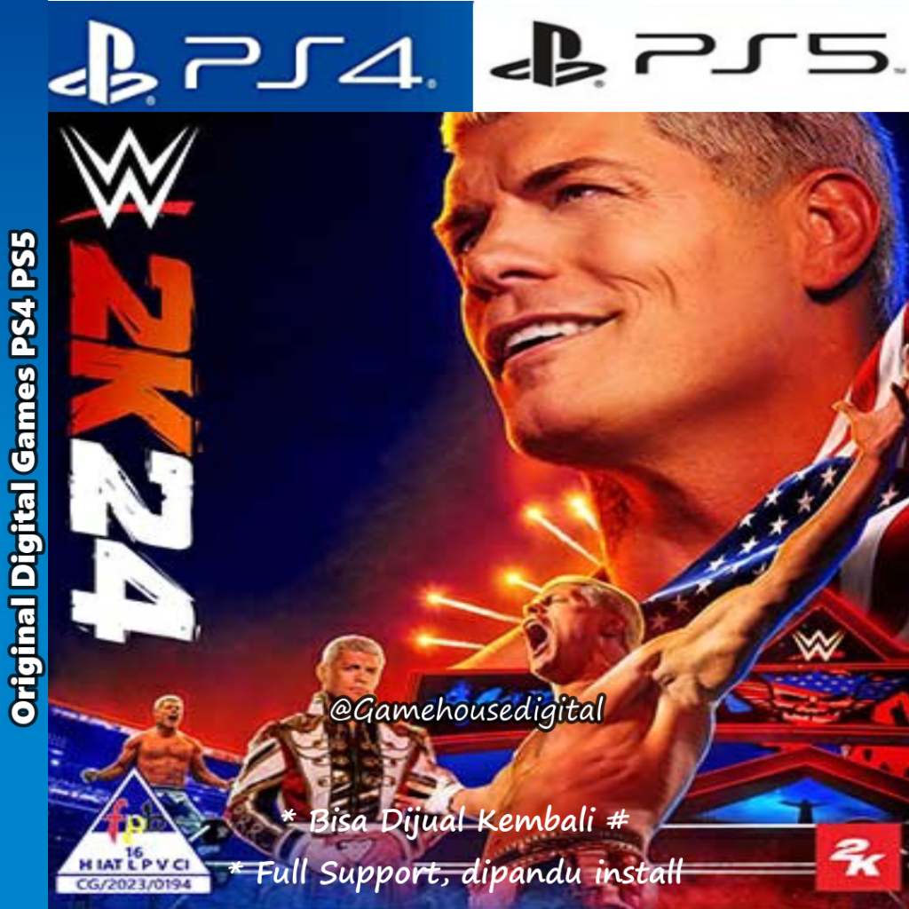Wwe 2K24 PS4 PS5 | Shopee Malaysia