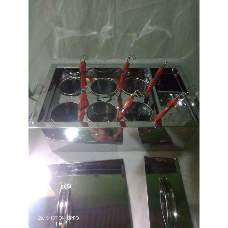Dandang KOCOK NOODLES/ORIGINAL THICK STAINLEES CHICKEN NOODLES | Shopee ...