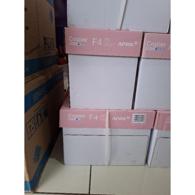 April Copier F4 paper 75gsm / box (5 RIM) | Shopee Malaysia