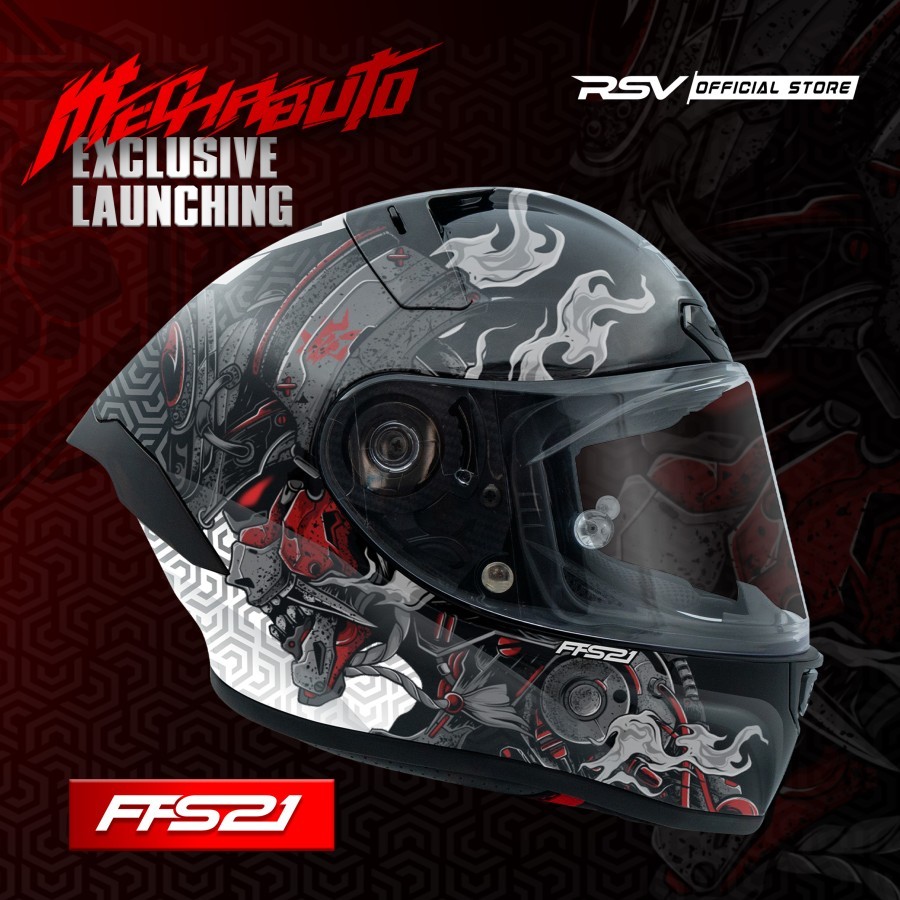Rsv FFS21 Mechabuto Limited Series Helmet | Shopee Malaysia