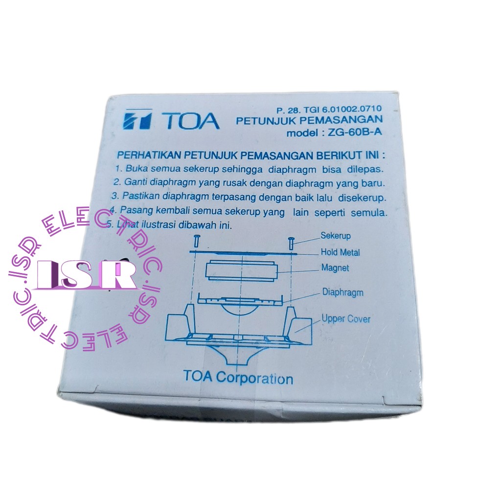 Original 25 watt TOA ZG-60B-A horn spool | Shopee Malaysia