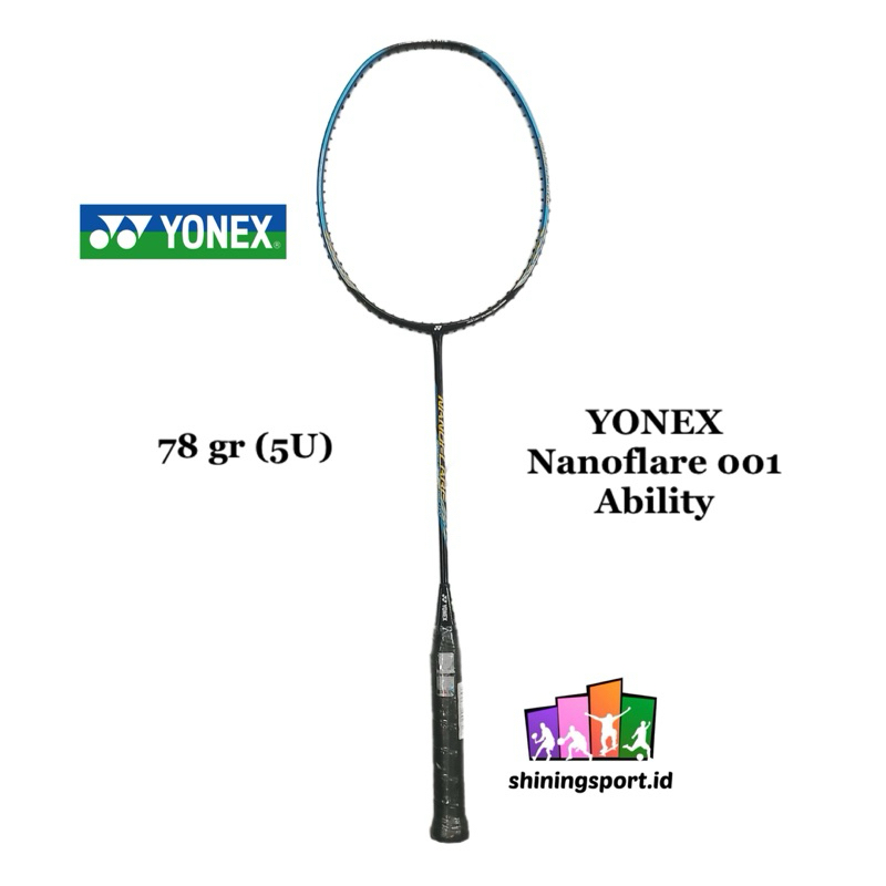 Yonex Nanoflare 001 Ability Badminton Racket (+ Free Towel Grip 2 pcs) | Shopee Malaysia