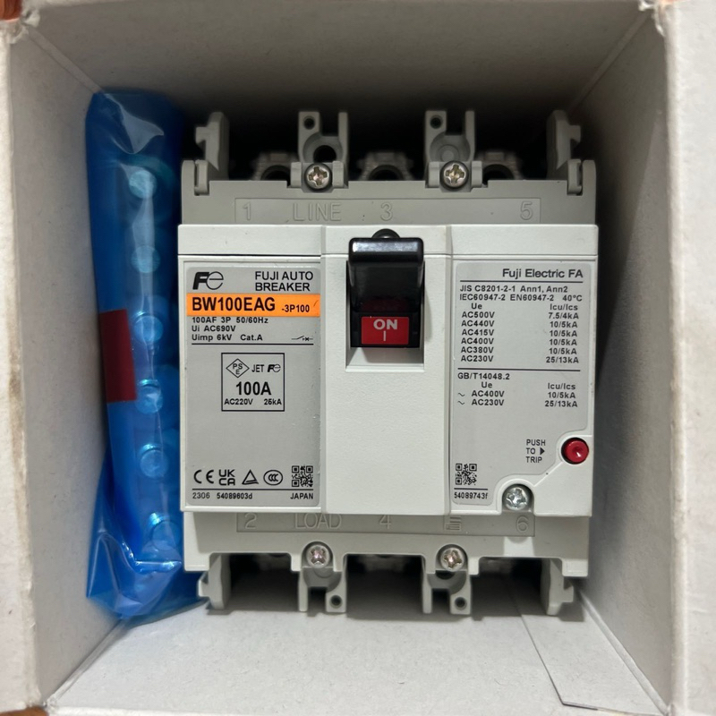 Mccb Fuji BW100EAG 3P 100A Original | Shopee Malaysia