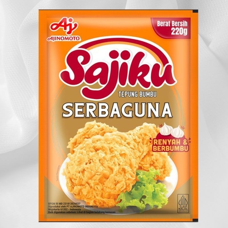 Sajiku Multi-Purpose Seasoned Flour Sachet 220g | Shopee Malaysia