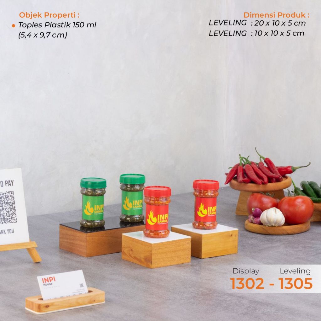 Sambel Bottle Stacking Rack Display Stand Exhibition Booth - Inpihouse ...