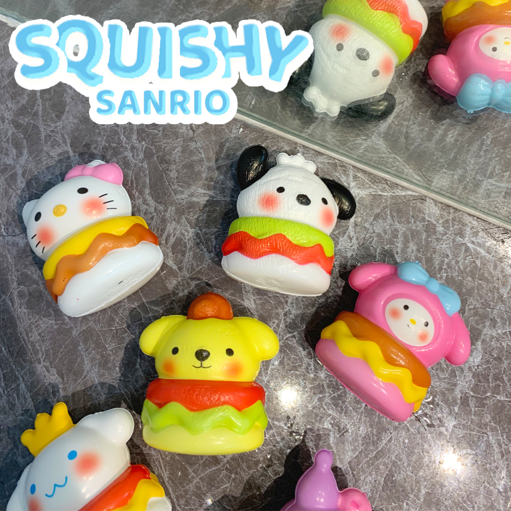 Soft Squeeze Sanrio Squishy Toy/ Sanrio Cute Squishy/ Squezze 2474-1 ...