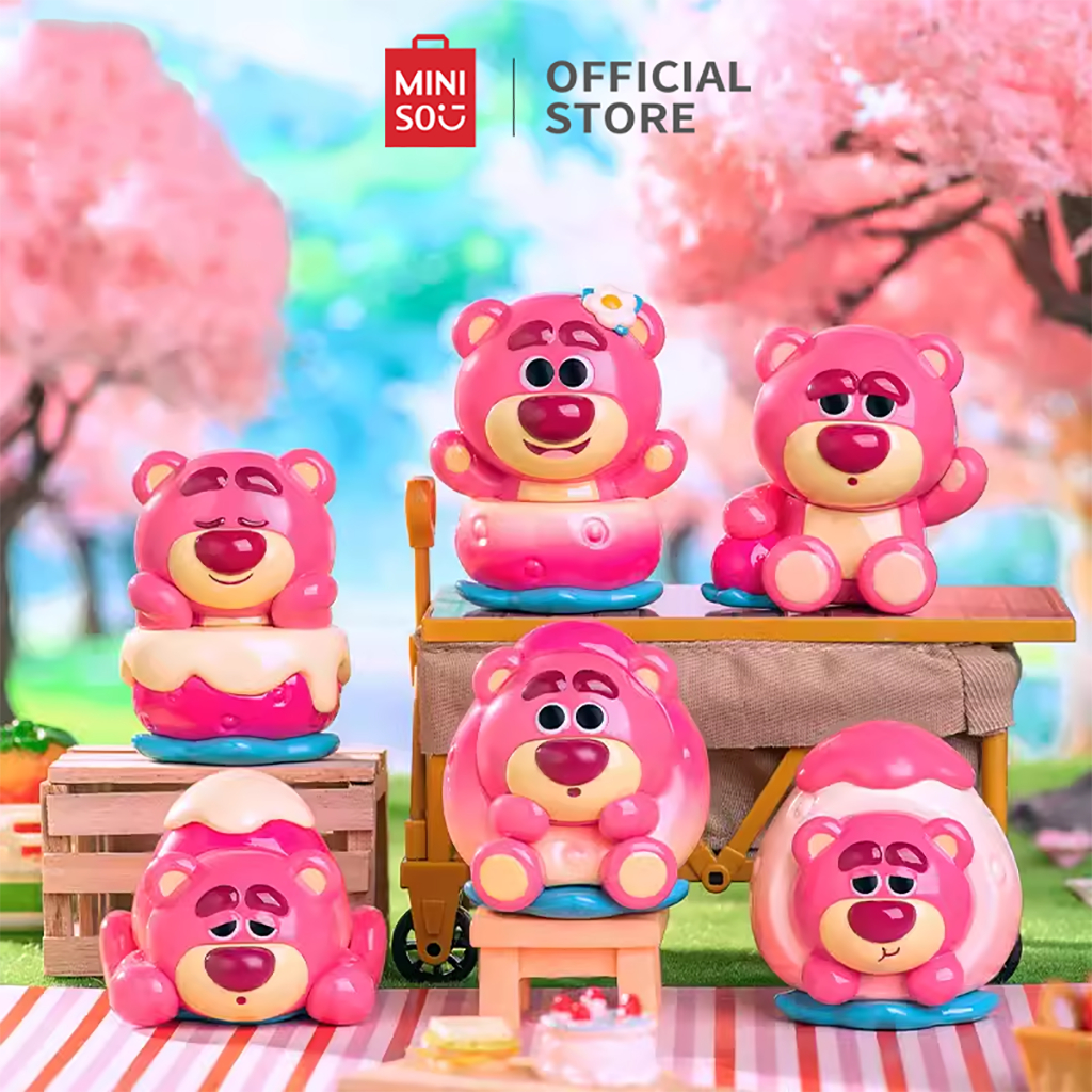 Miniso x Disney Lotso Collection 3D Fridge Magnet Blind Box Blind Box ...