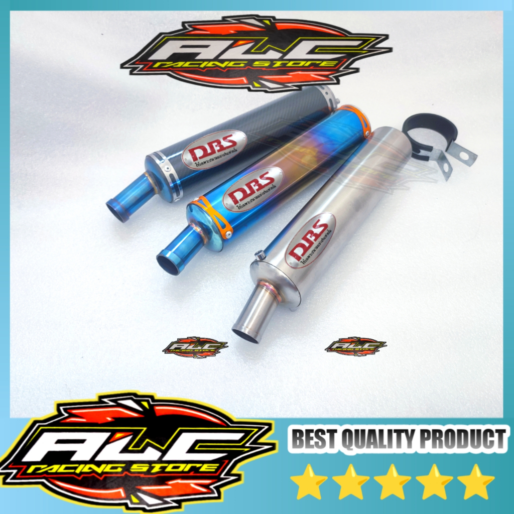 DBS exhaust only 2stroke Ninja R Rr fizR/ Satria 2stroke/ Rx king/ RxZ ...