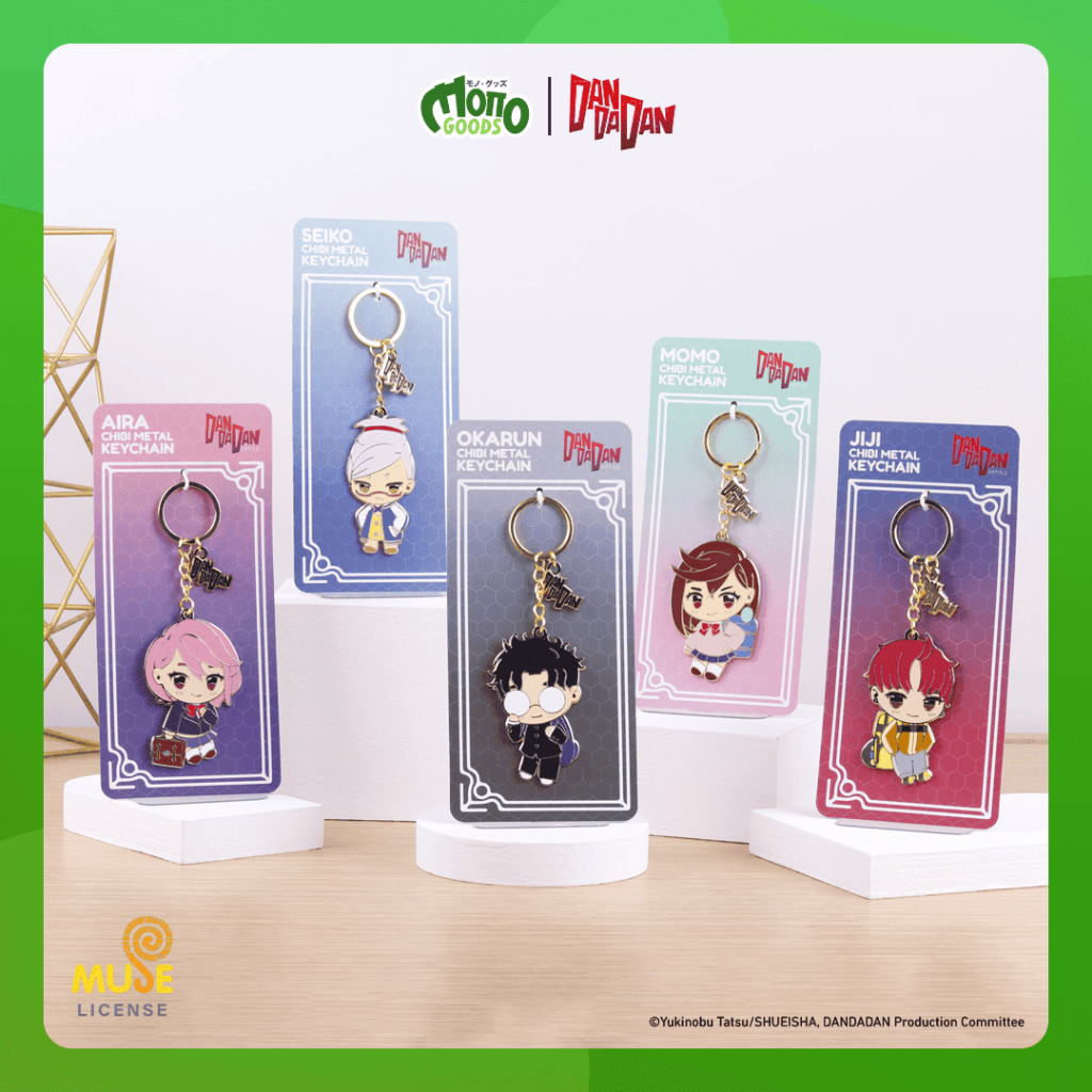 Mono Goods Chibi Metal Keychain - DanDaDan And Da Dan | Shopee Malaysia
