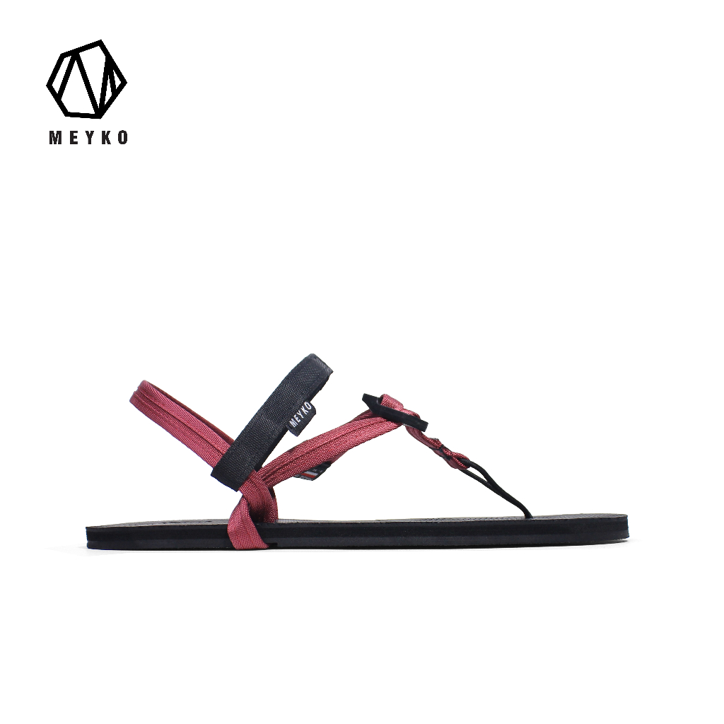 Meyko - NewRD Barefoot Sandals - Maroon | Shopee Malaysia