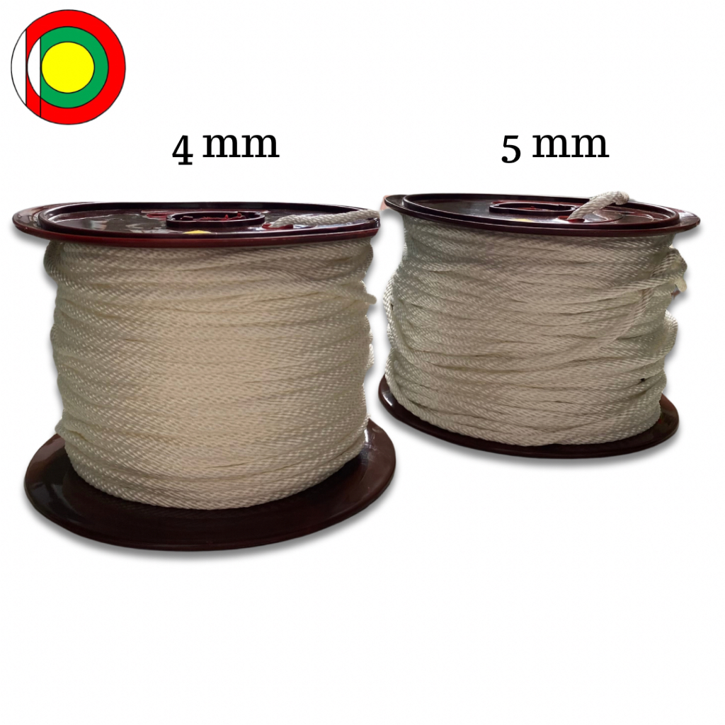 PUTIH White Nylon Starter Rope 4 mm and 5 mm (GX160/200) | Shopee Malaysia