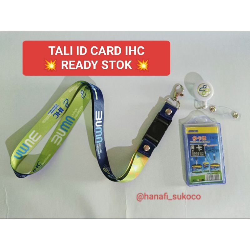 Ihc ID CARD STRAP IHC BUMN Bina Medika Indonesia Healthcare Corporate ...