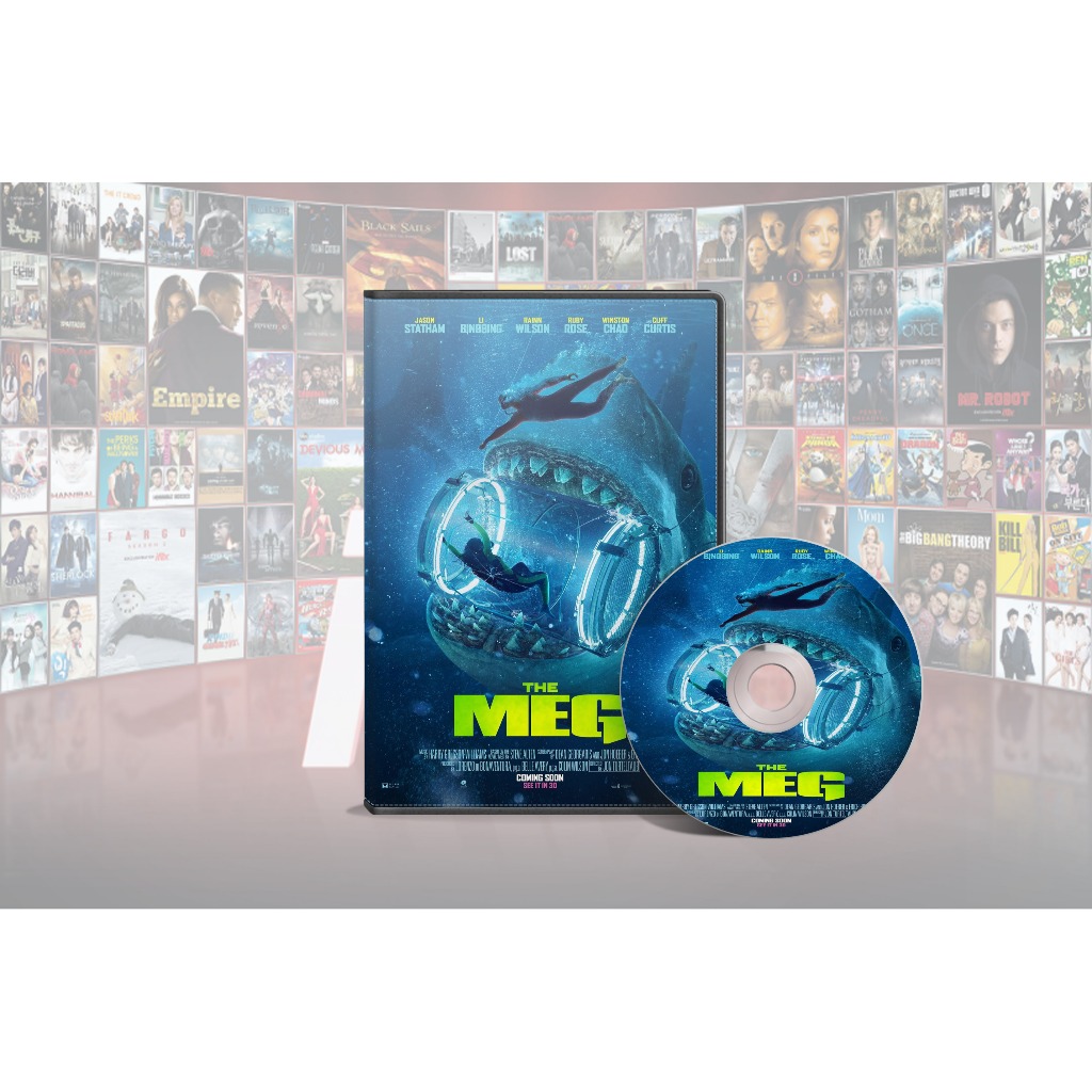 The Meg & Meg 2 The Trench Film DVD Collection (2018-2023) | Shopee ...