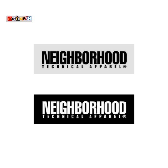Neighborhood sticker technical apparel logo sticker streetwear Japan ...