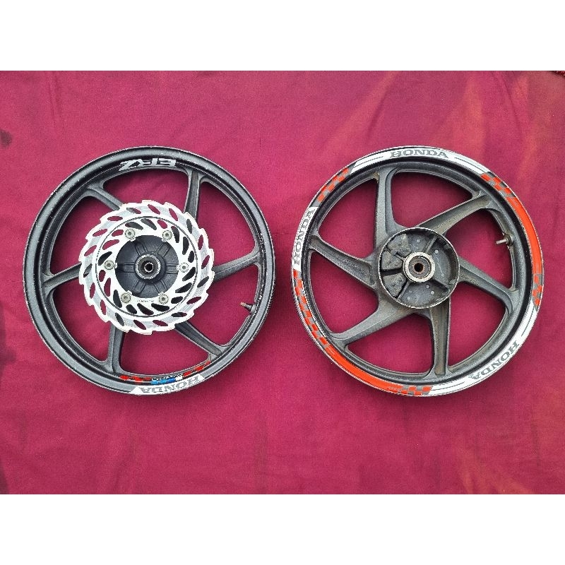 Original Honda Verza Front and Rear Racing Rims | Shopee Malaysia